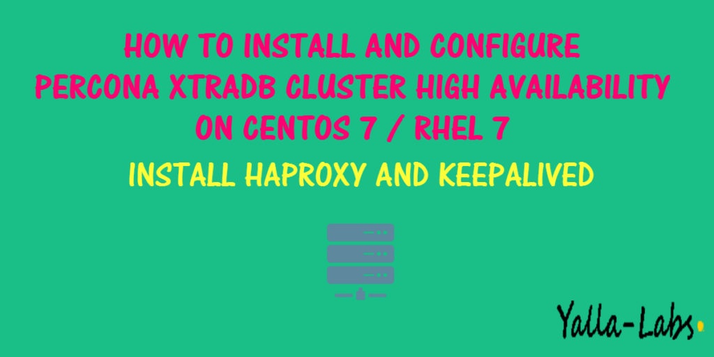 Installing and Configuring Percona XtraDB Cluster High Availability On ...