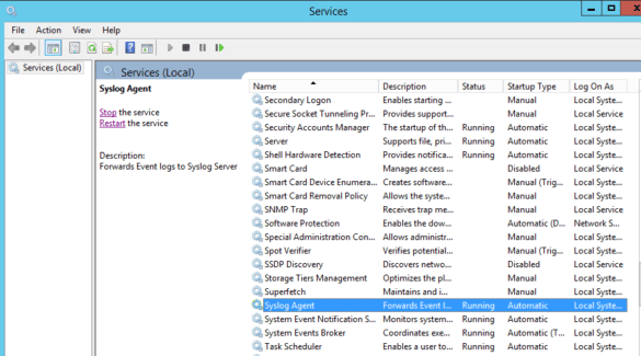 How to Forward Windows system Event logs to a Linux Syslog Server ...