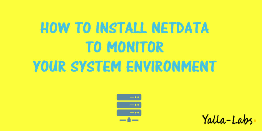 How To install Netdata to monitor your Linux Environment - YallaLabs