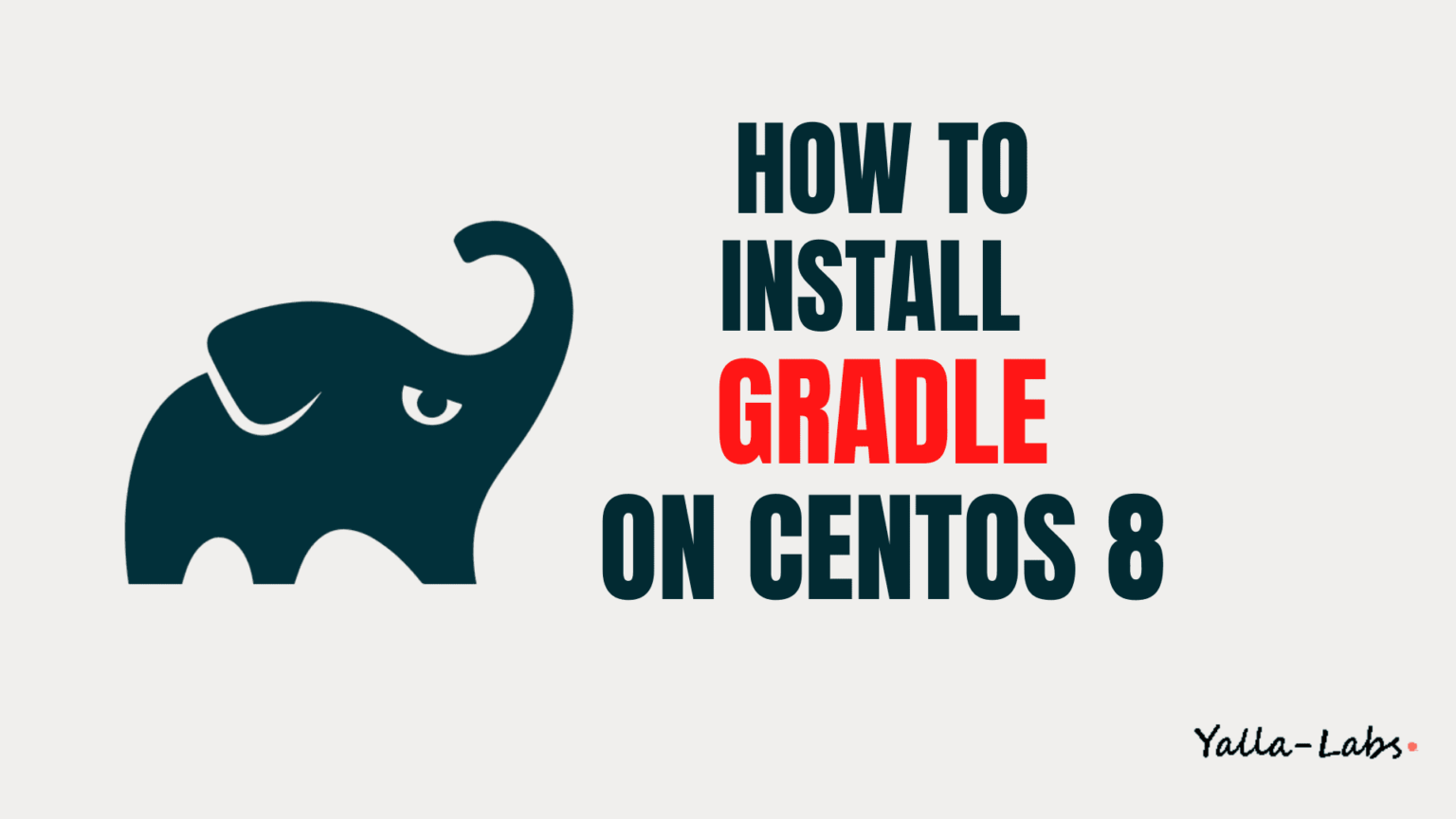 How to Install Gradle on CentOS 8 - YallaLabs