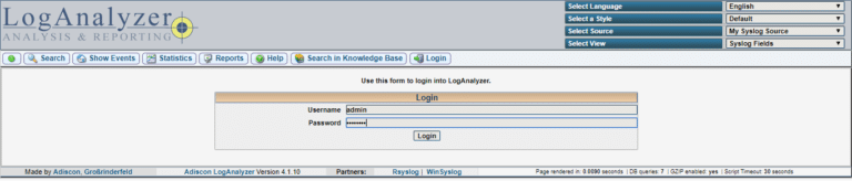 How to Install LogAnalyzer On Centos 8 - YallaLabs