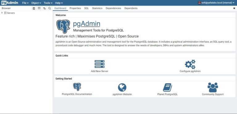 How to install PgAdmin 4 on Ubuntu 20.04 - YallaLabs