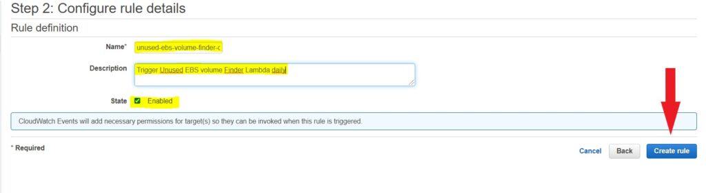 How to Identify Unused AWS EBS Volumes with a Lambda Function - YallaLabs